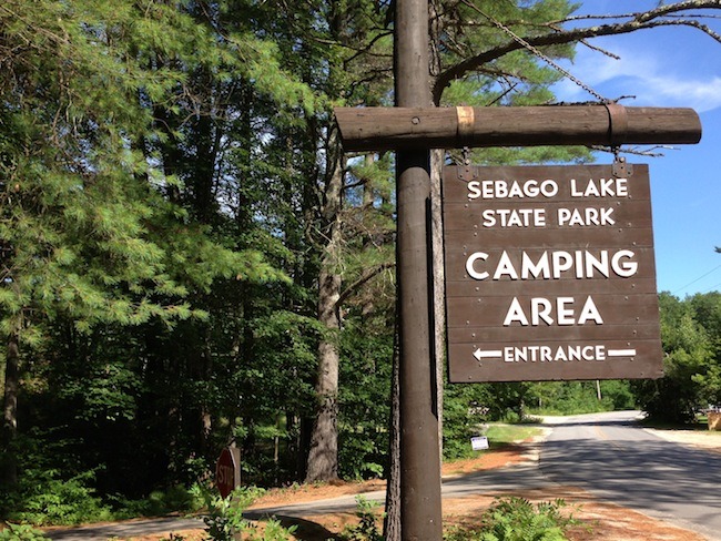 Camping at Sebago Lake - Mike's Road Trip